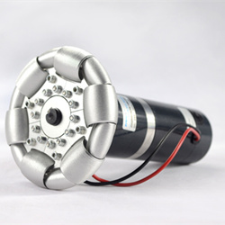 100mm Aluminum single Omni wheel for ball balance ballbot 14179 | NEXUS ...